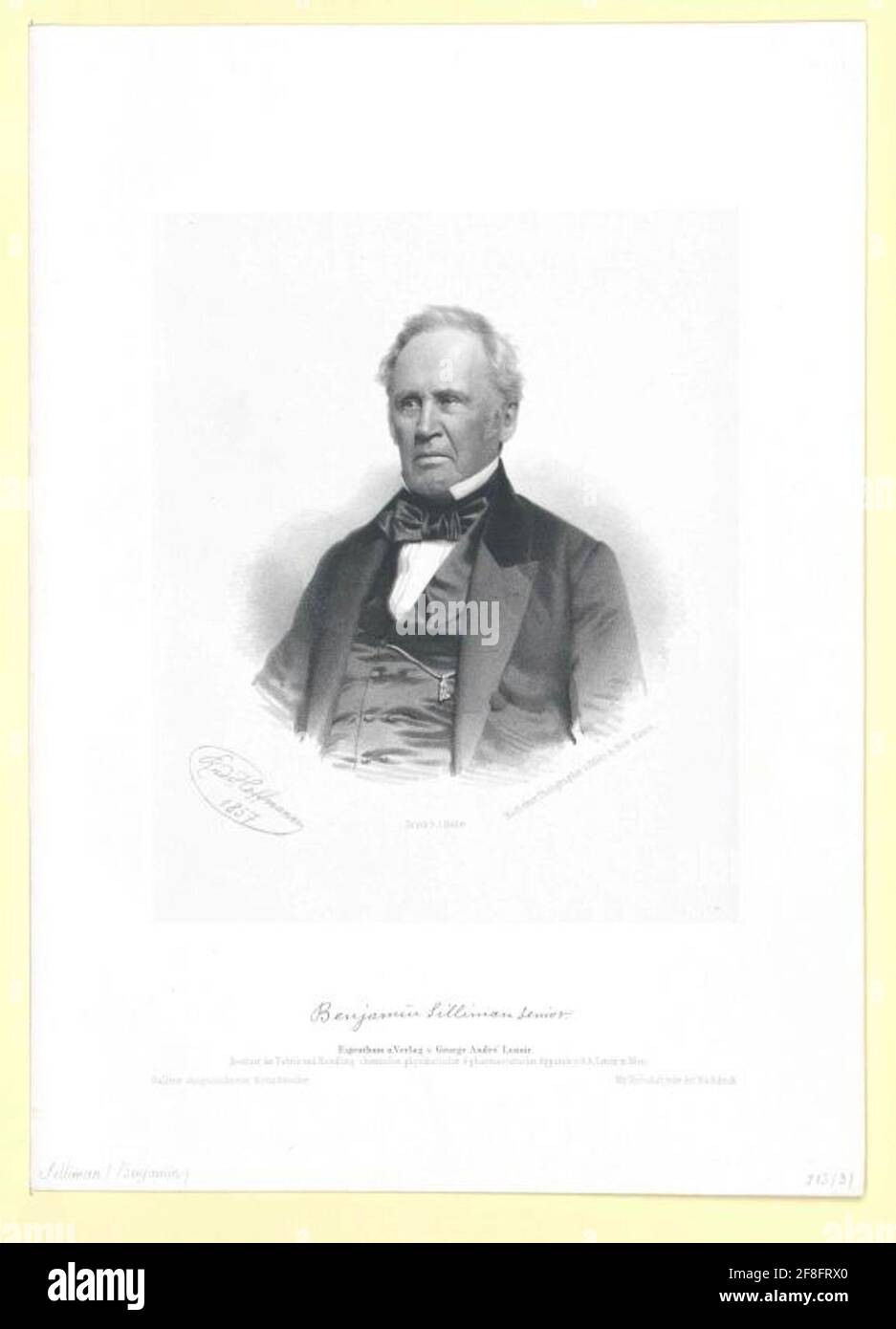 Silliman, Benjamin Stock Photo - Alamy