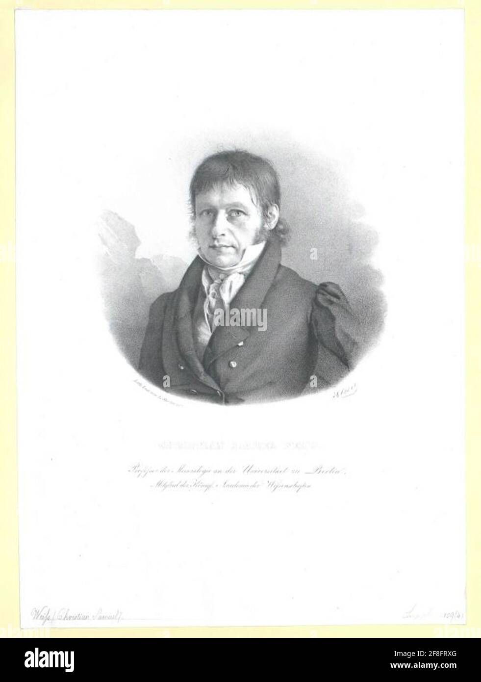 Weiss, Christian Samuel Stock Photo - Alamy