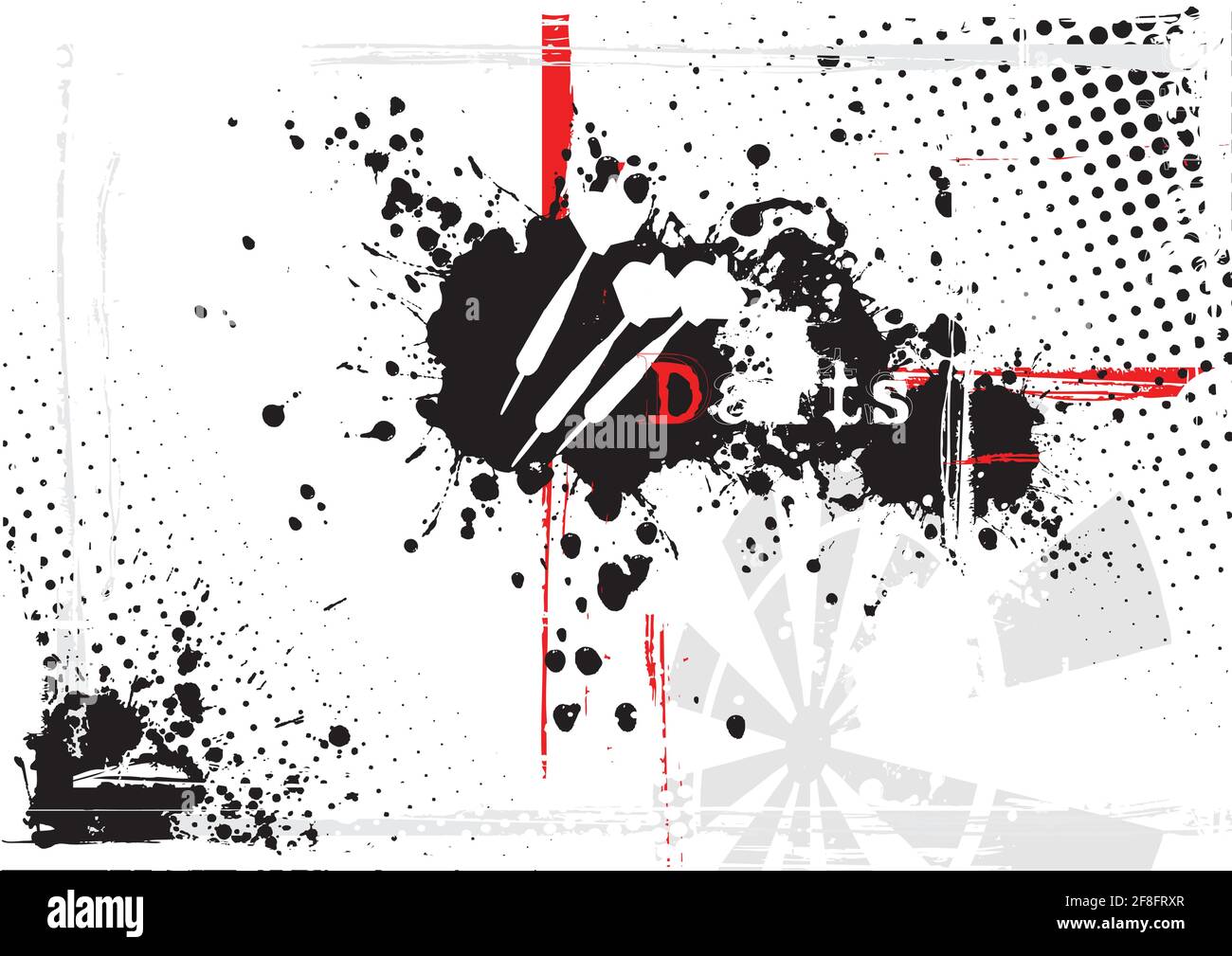 darts poster background Stock Vector Image & Art - Alamy