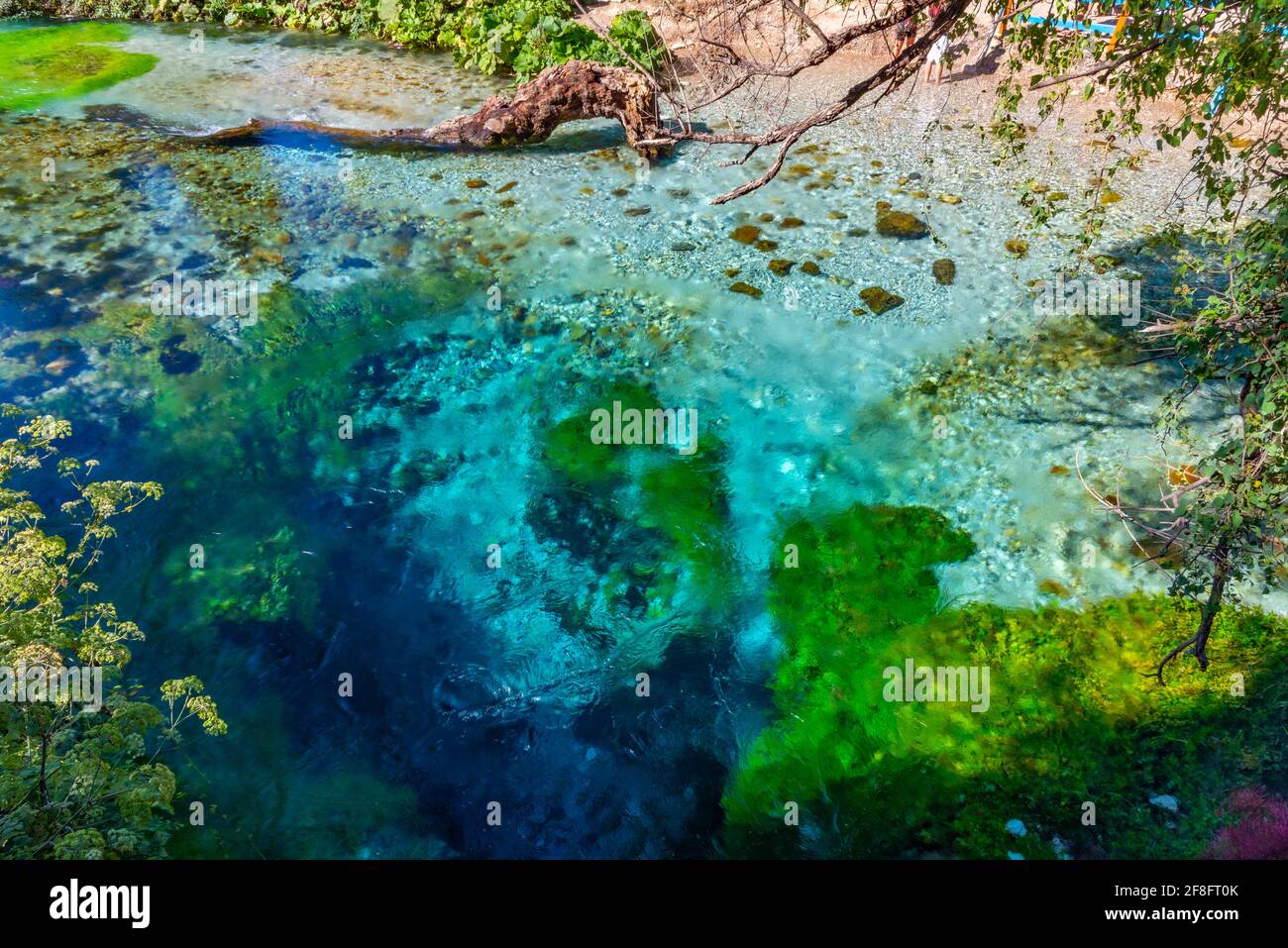 Blue eye spring national park albania hi-res stock photography and ...