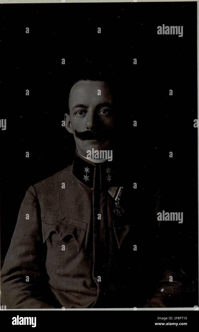 Landsturm Oberleutnant Karl Klamer The photos served as the basis for ...