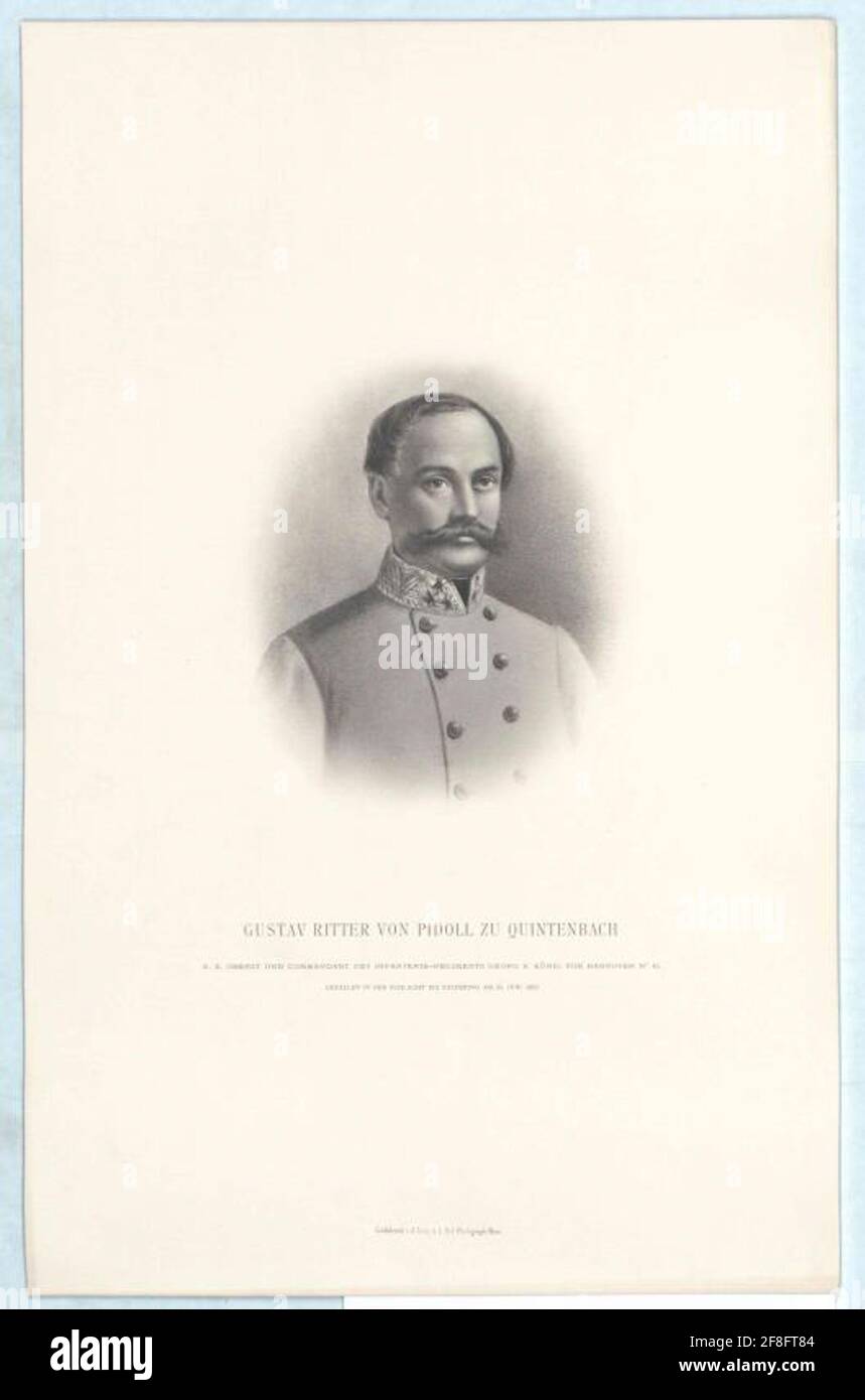 Pidoll to Quintenbach, Gustav Knight of Stock Photo - Alamy