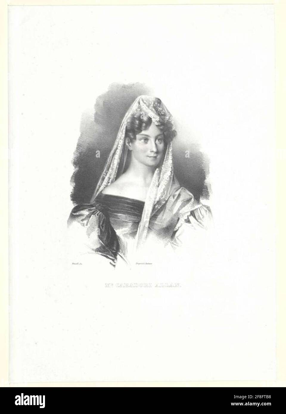 Caradori-Allan, Maria Caterina Rosalbina Stock Photo - Alamy