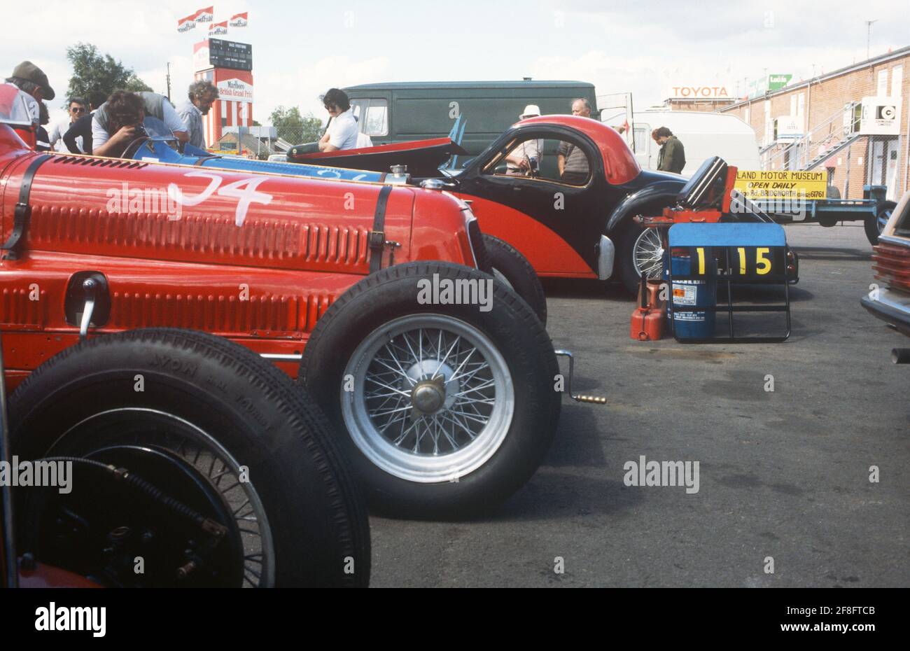 A 1930s Grand Prix Maserati and stylish Bugatti Type 57 Atalante enjoy ...
