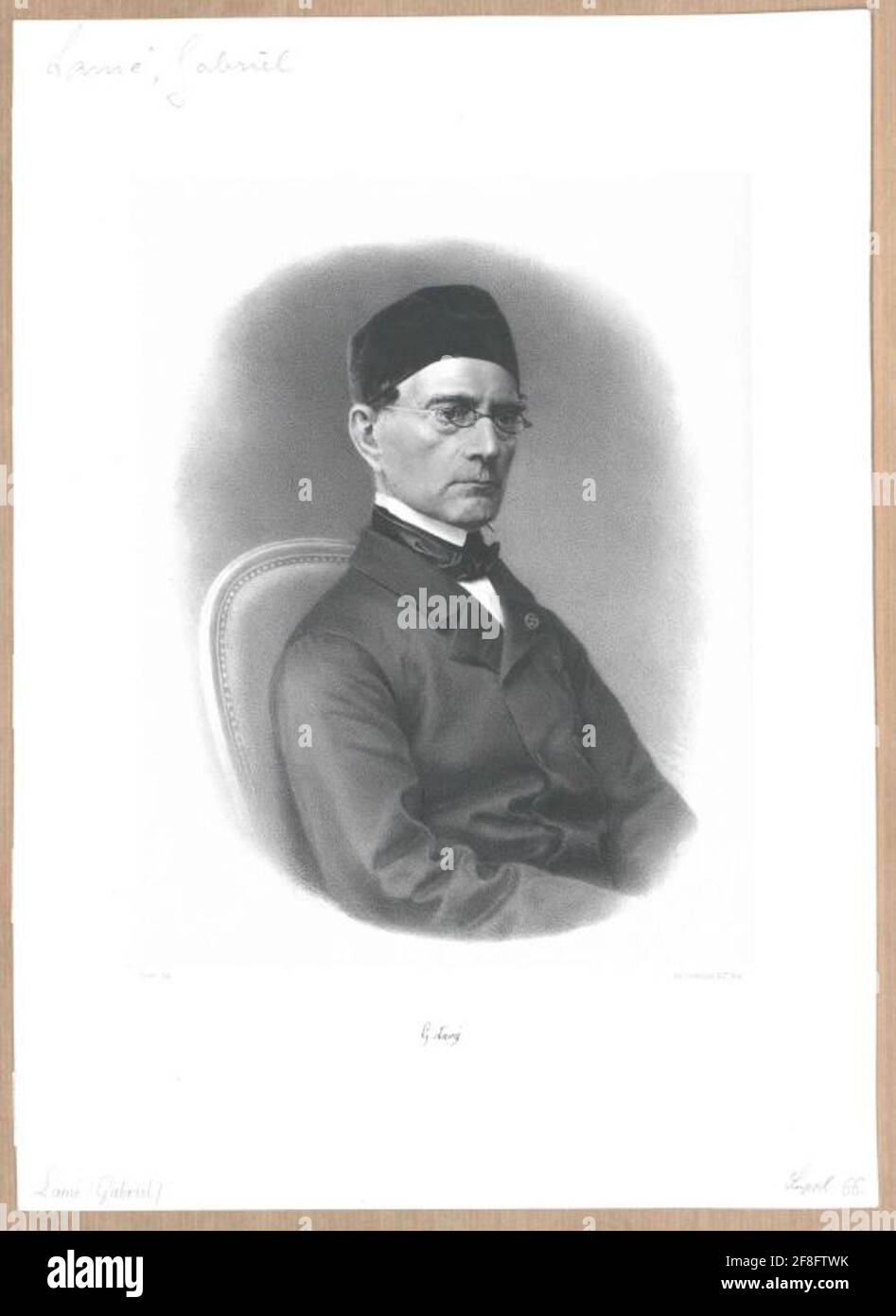 Lamé, Gabriel Stock Photo - Alamy