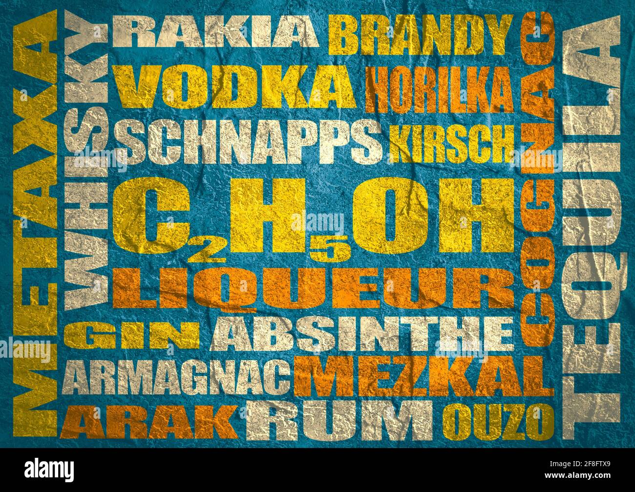 Different drinks list. Drink alcohol beverage. Relative words cloud ...