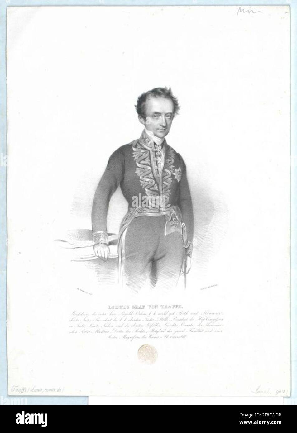 Taffe, Ludwig Patrick Graf Stock Photo - Alamy