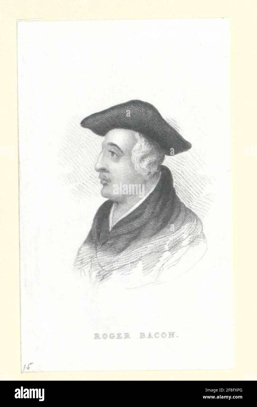 Bacon, Roger Stock Photo - Alamy