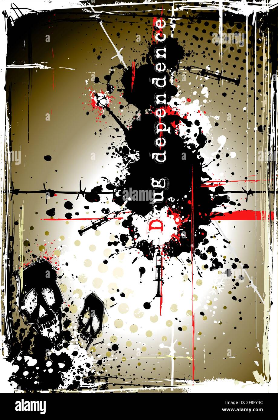 depression poster background Stock Vector Image & Art - Alamy