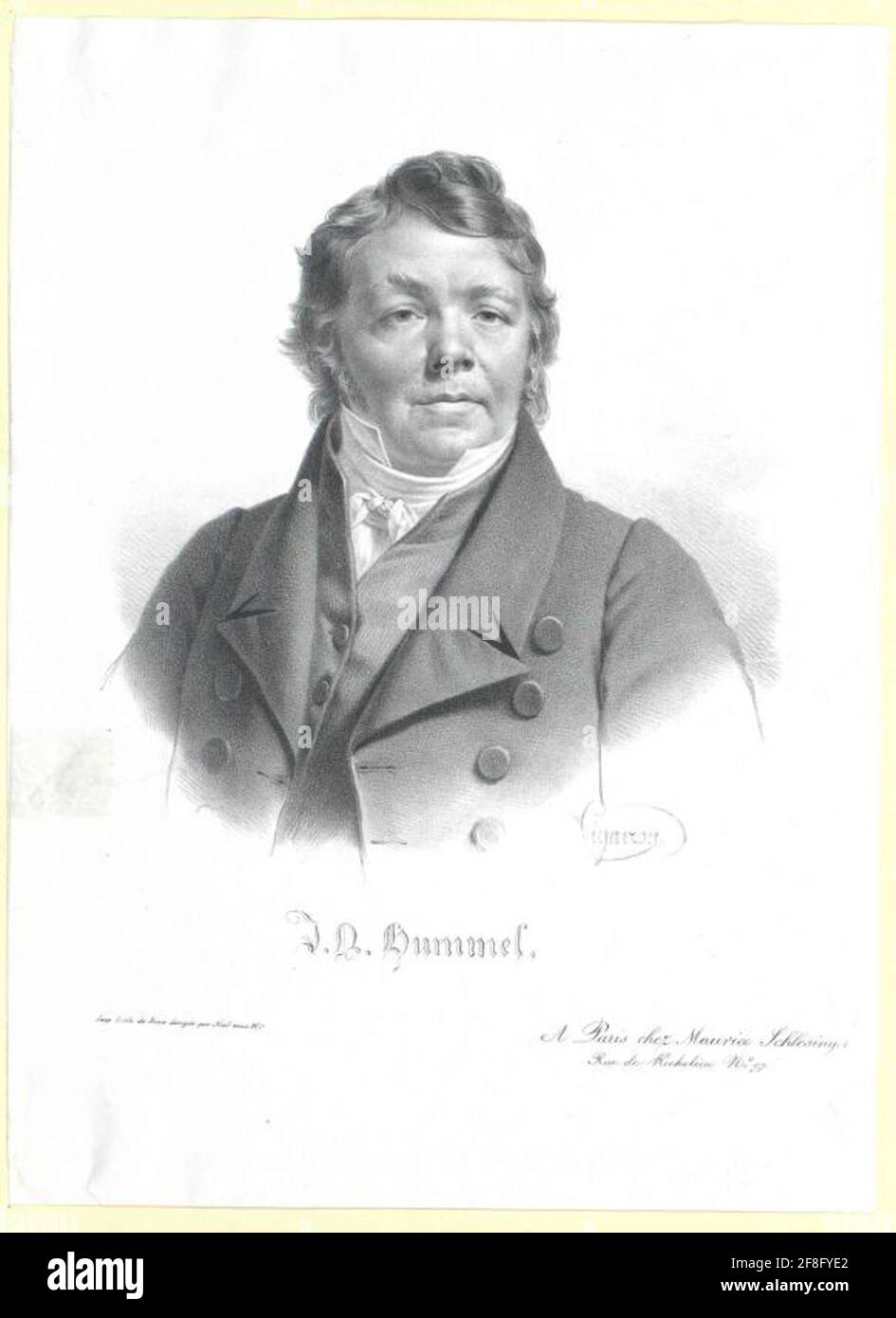 Johann nepomuk hummel hi-res stock photography and images - Alamy