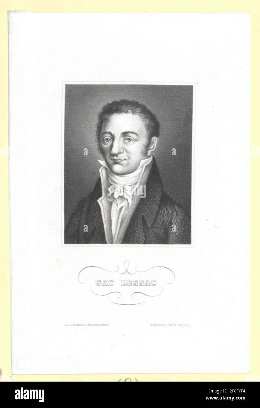 Gay-Lussac, Louis Joseph Stock Photo - Alamy