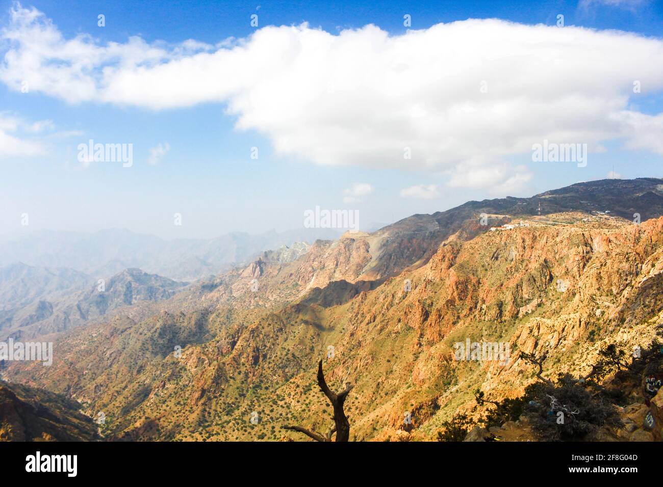 Al Hada Mountains landscapes near Taif, Western Saudi Arabia Stock ...