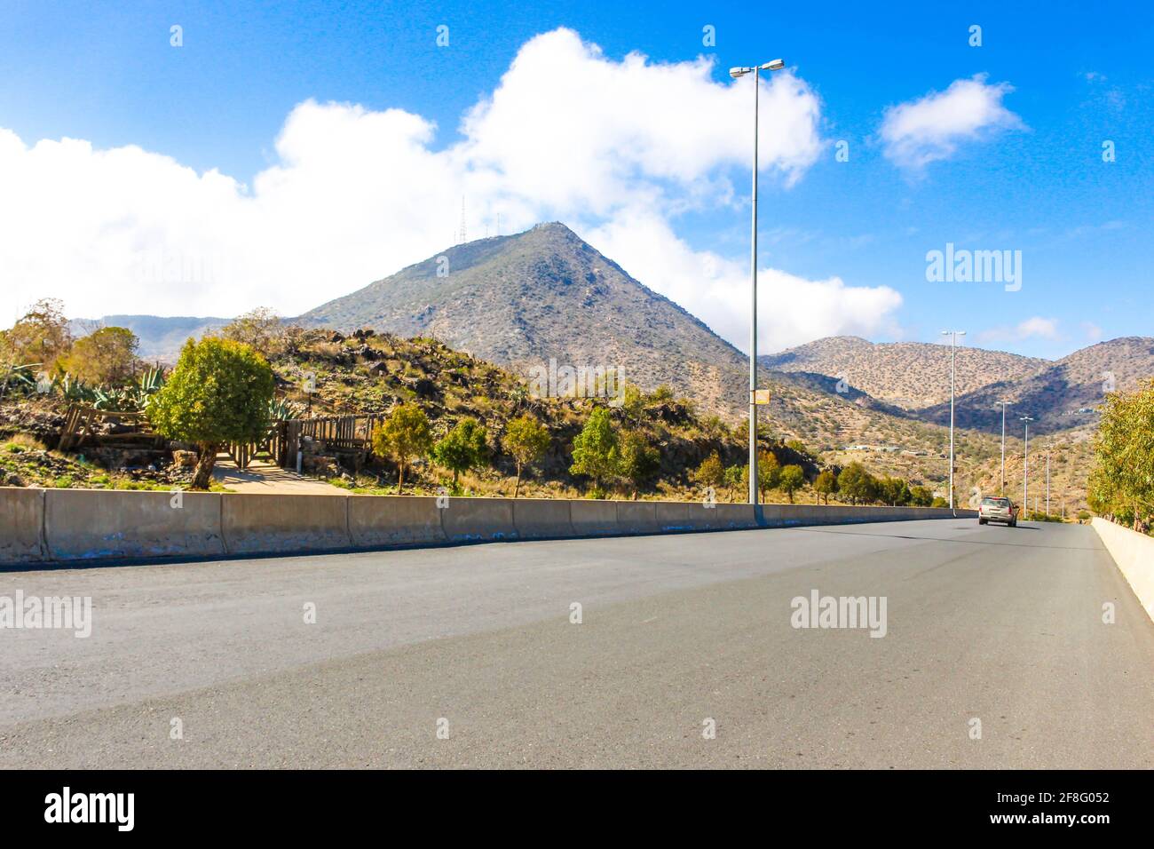 Al Hada Mountains landscapes near Taif, Western Saudi Arabia Stock ...