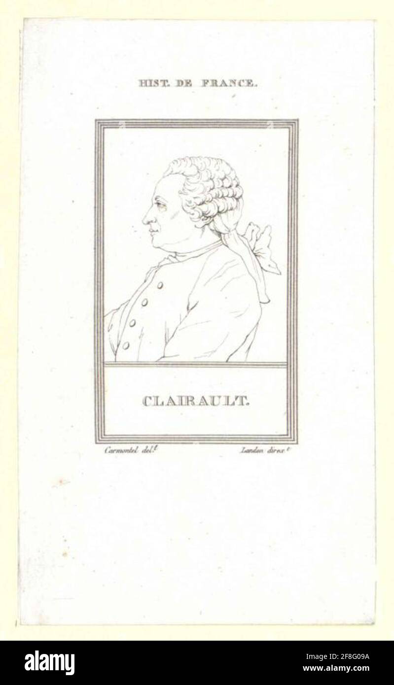 Alexis claude clairaut hi-res stock photography and images - Alamy