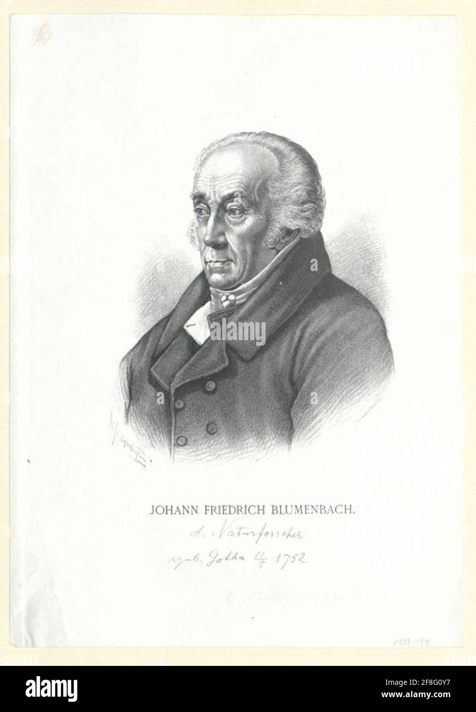 Blumenbach, johann friedrich hi-res stock photography and images - Alamy