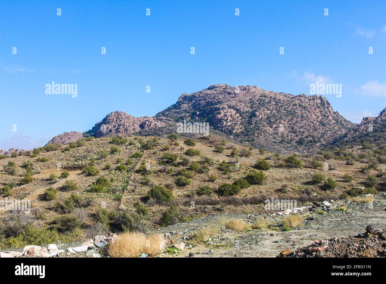 Al Hada Mountains landscapes near Taif, Western Saudi Arabia Stock ...