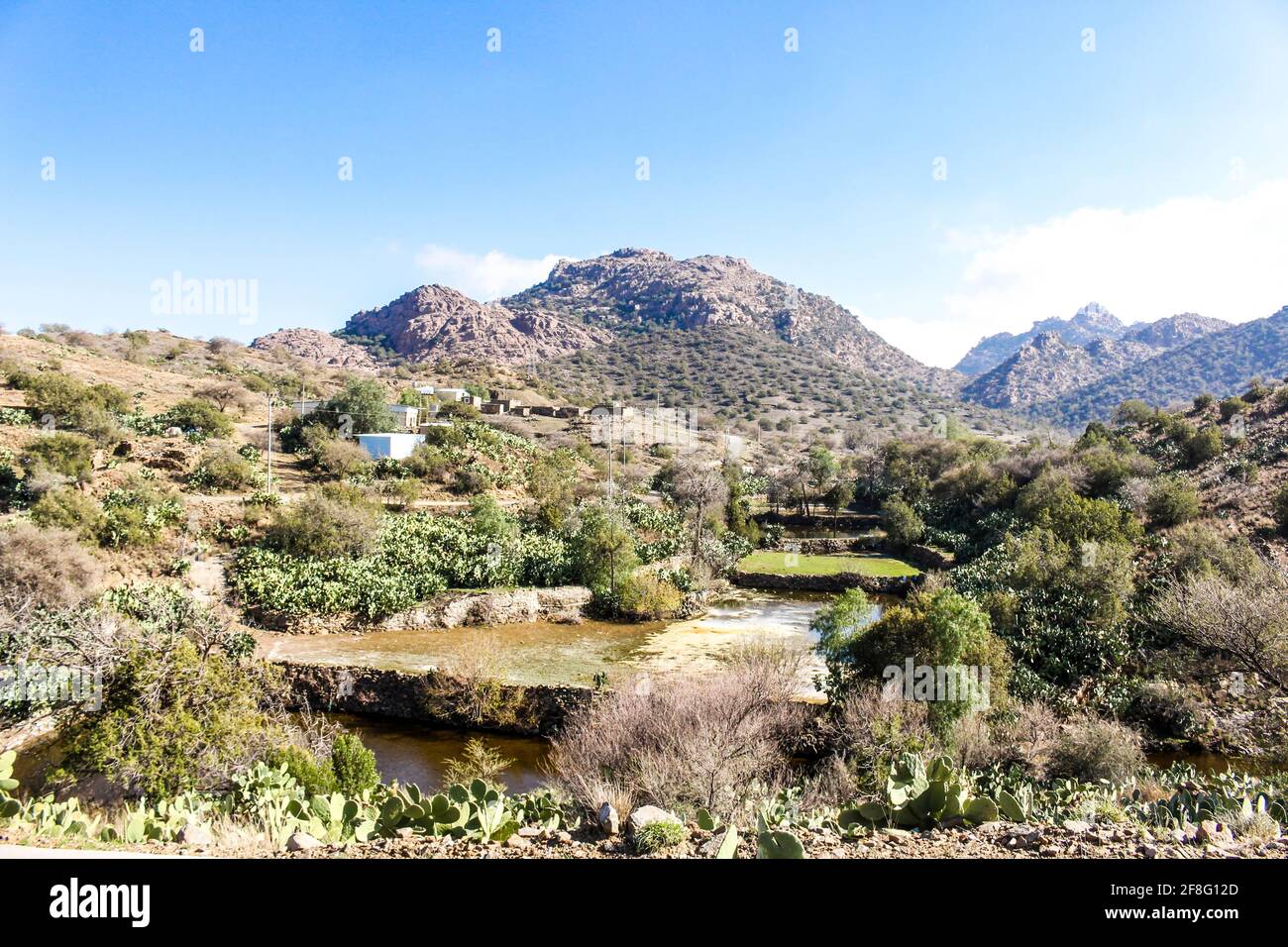 Al Hada Mountains landscapes near Taif, Western Saudi Arabia Stock ...