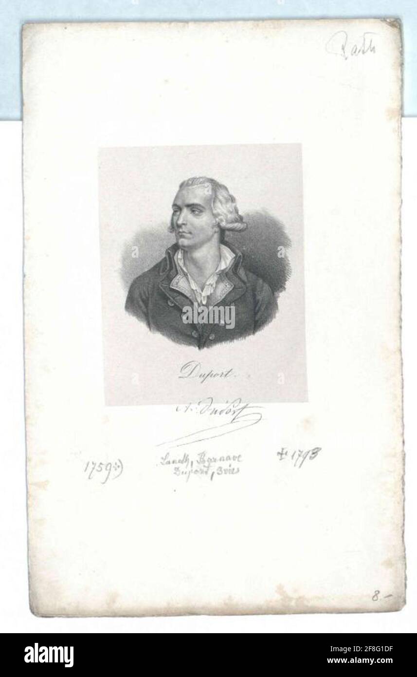 Duport, Adrien Jean Francois Stock Photo - Alamy