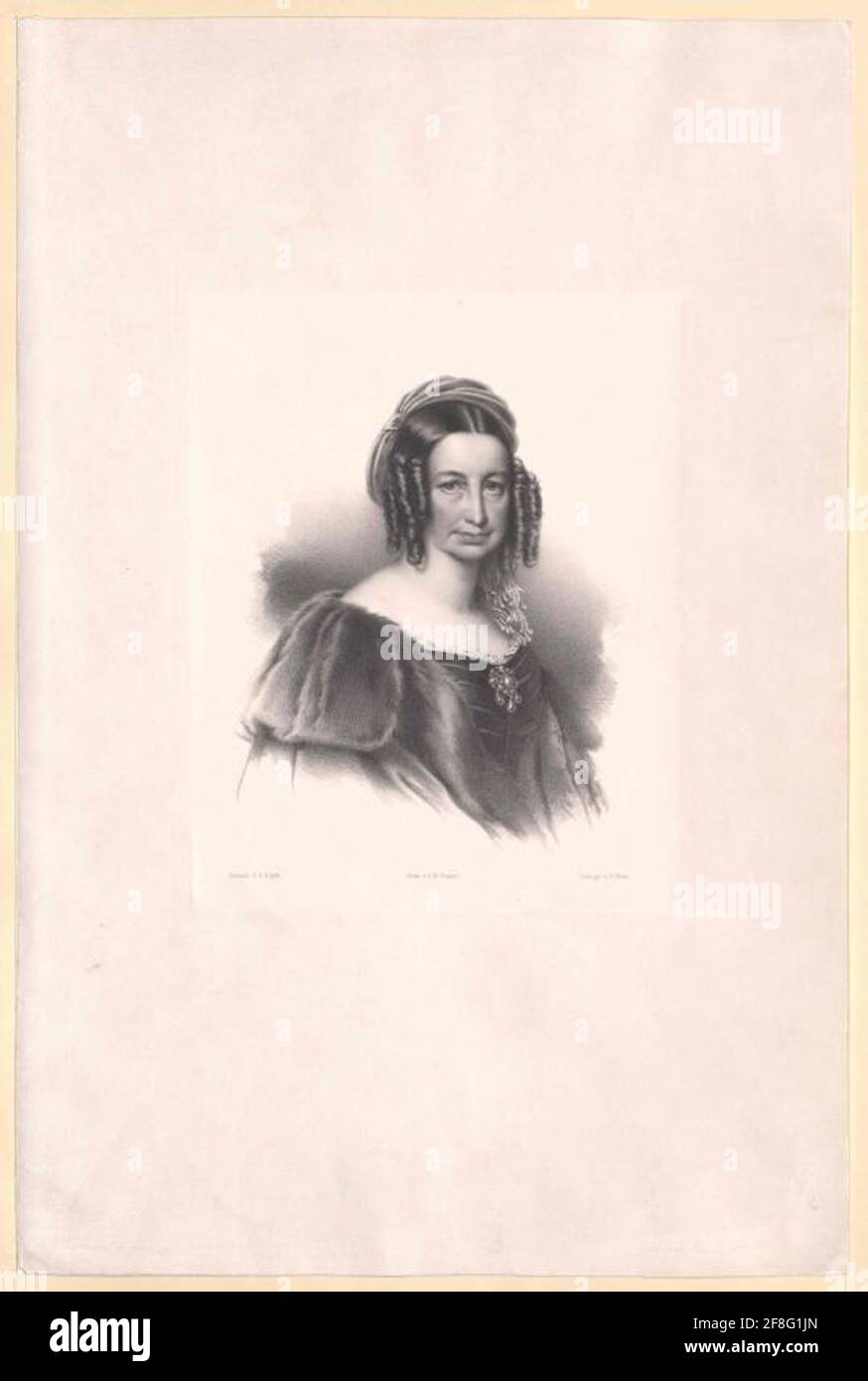 Hildegard, Princess of Bavaria (1825-1864 Stock Photo - Alamy