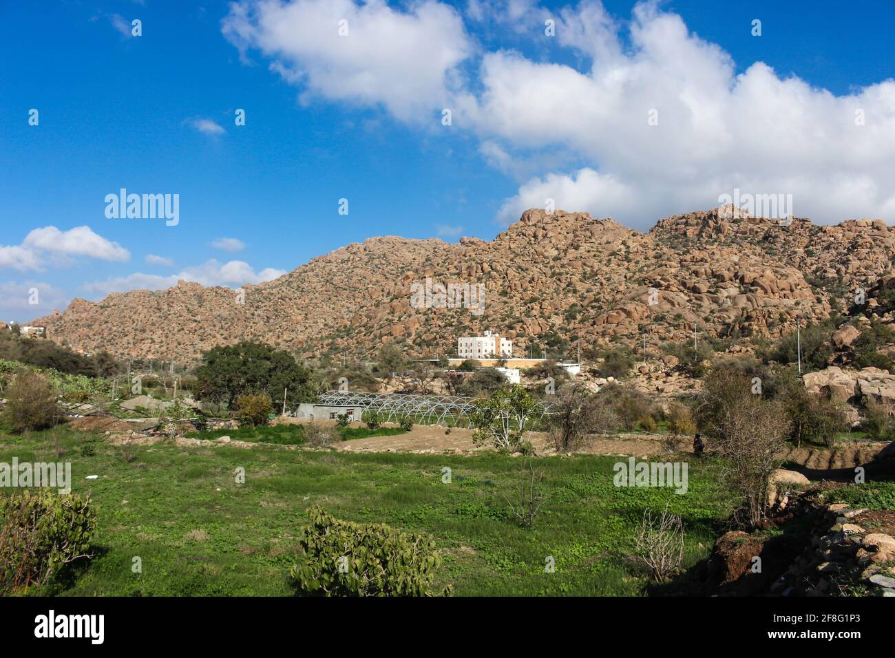 Al Hada Mountains landscapes near Taif, Western Saudi Arabia Stock ...