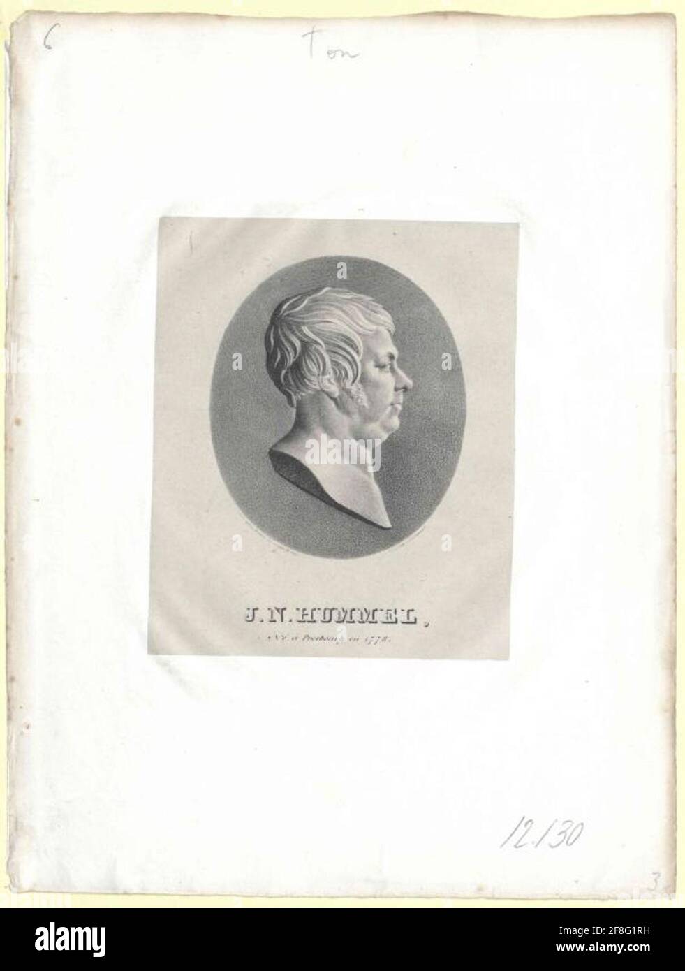 Johann nepomuk hummel hi-res stock photography and images - Alamy