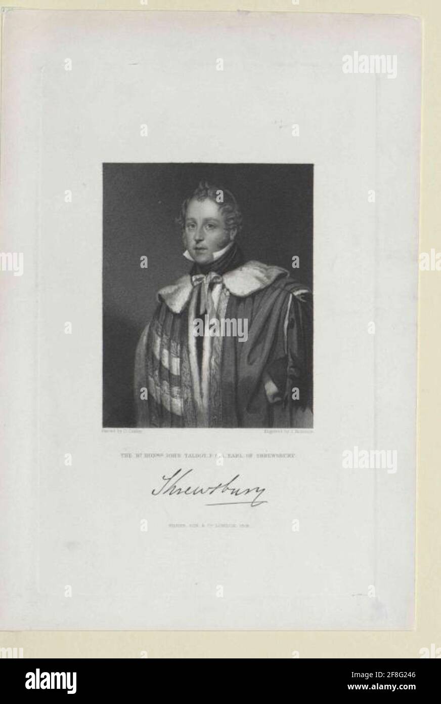 John talbot earl of shrewsbury hi-res stock photography and images - Alamy