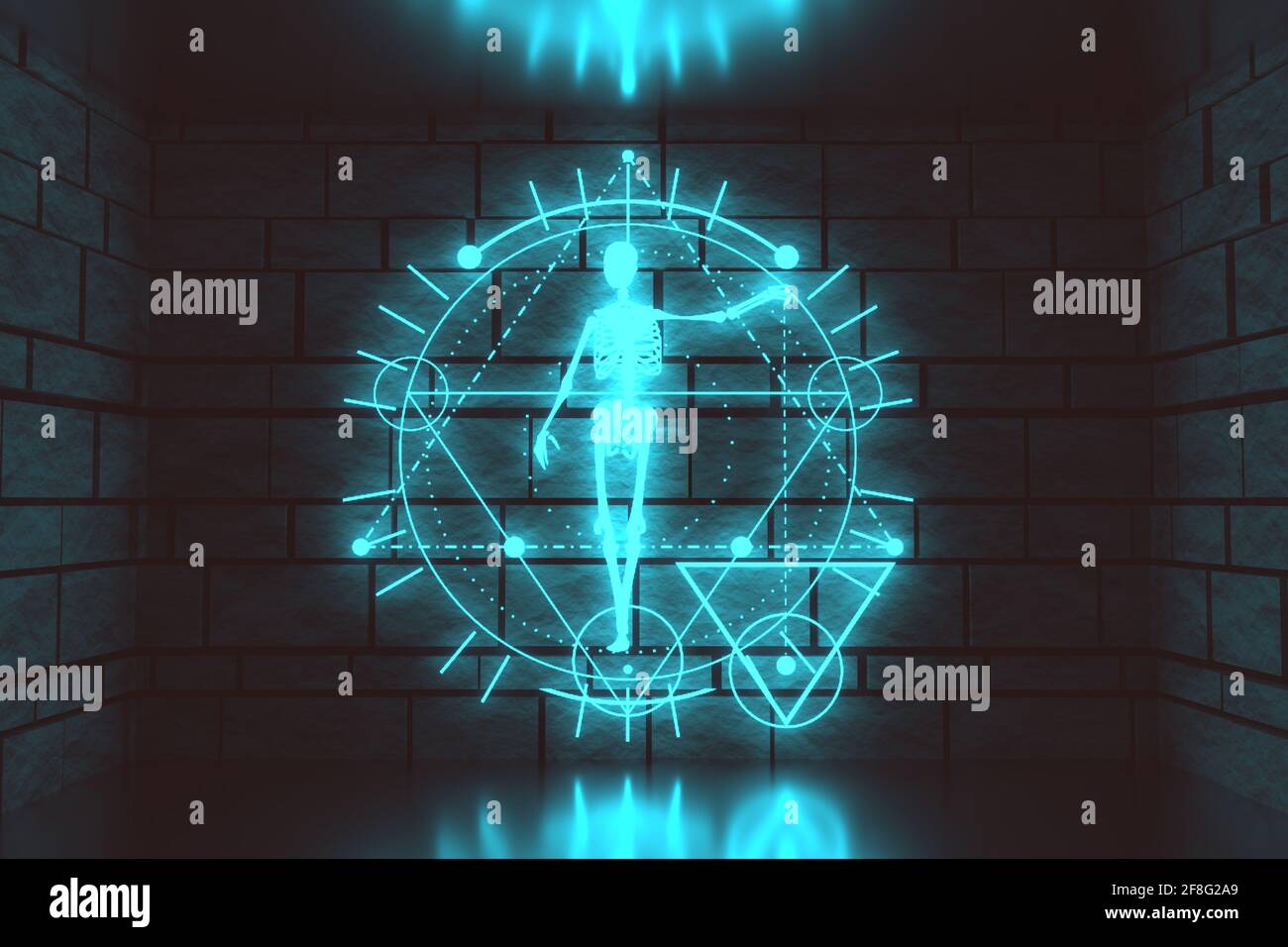 Mystical geometry symbol. Linear alchemy, occult, philosophical sign ...