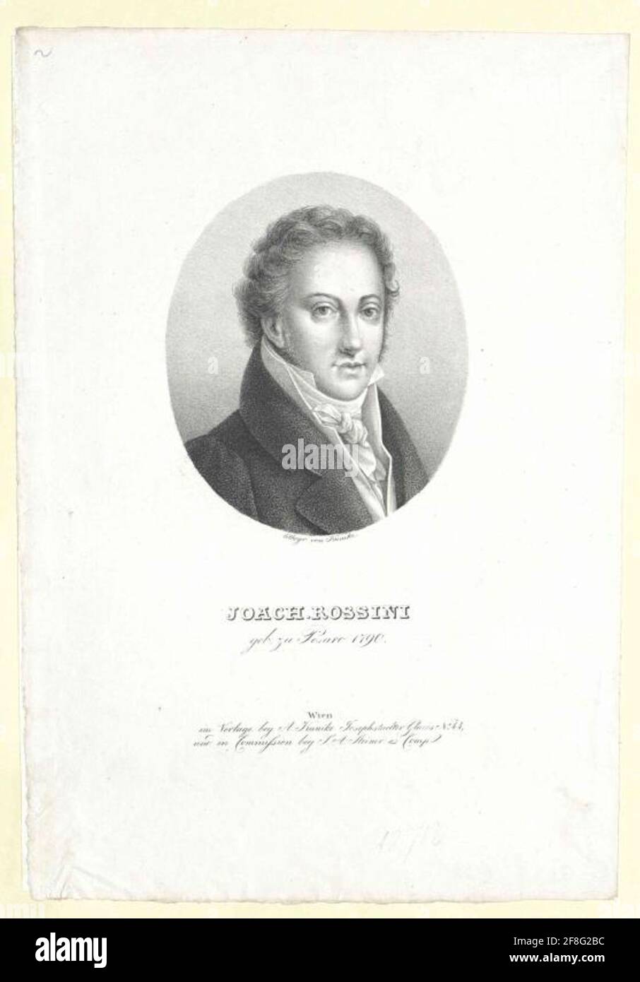 Rossini gioachino hi-res stock photography and images - Alamy