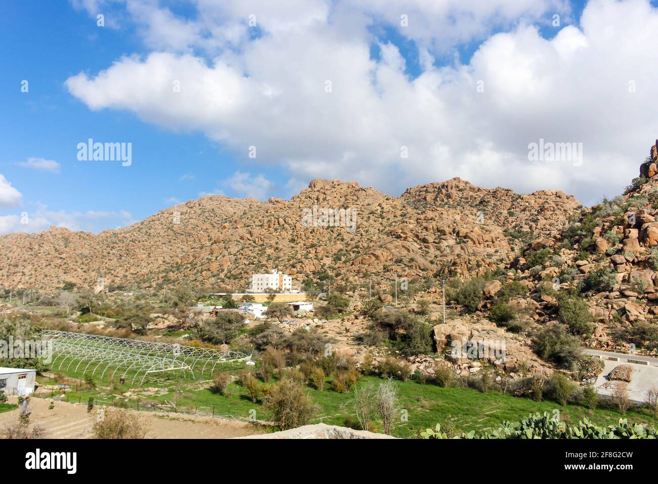 Al Hada Mountains landscapes near Taif, Western Saudi Arabia Stock ...