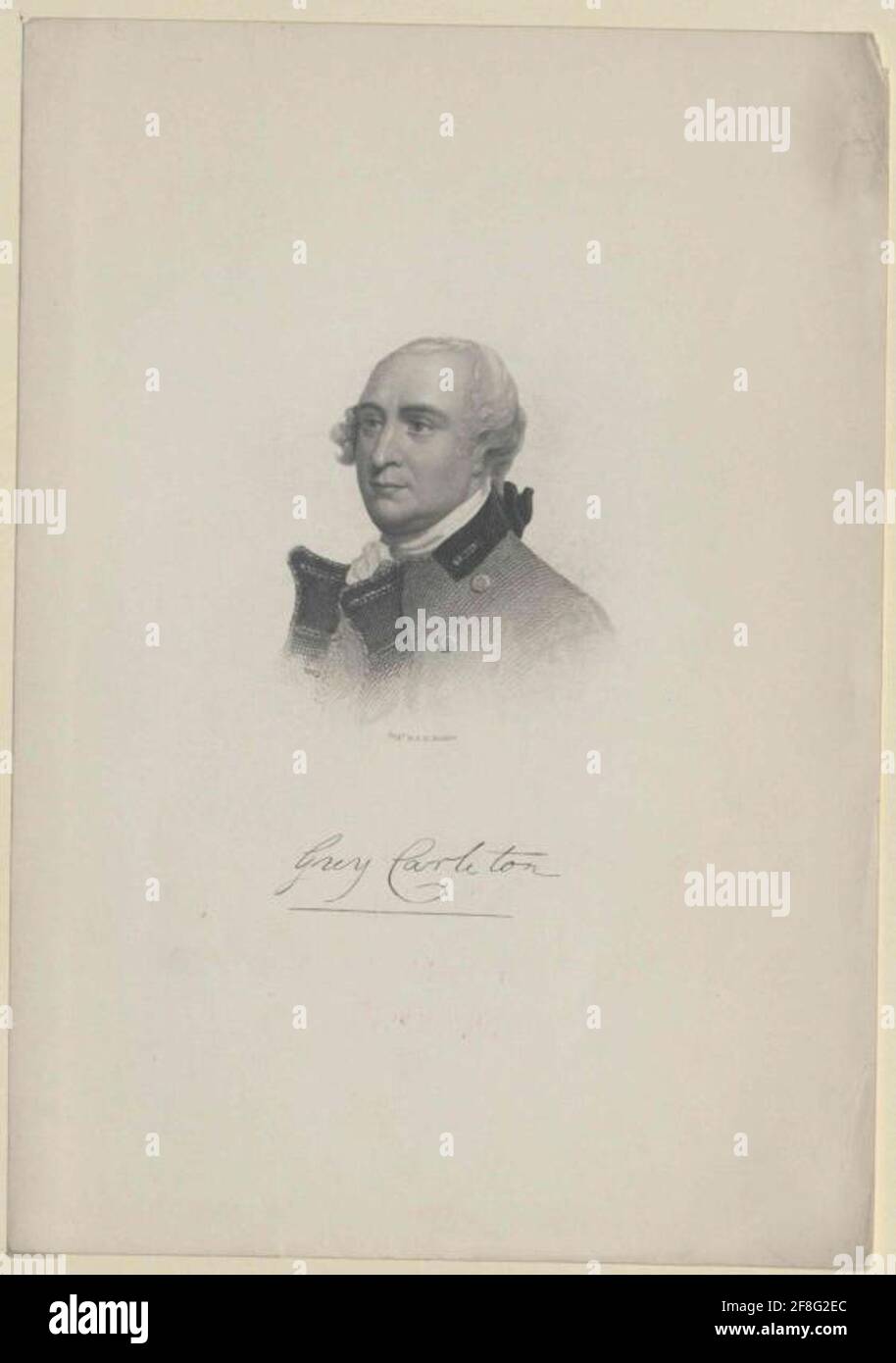 Dorchester, Guy Carleton Baron Stock Photo - Alamy