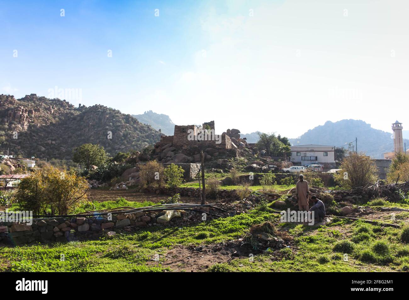 Al Hada Mountains landscapes near Taif, Western Saudi Arabia Stock ...