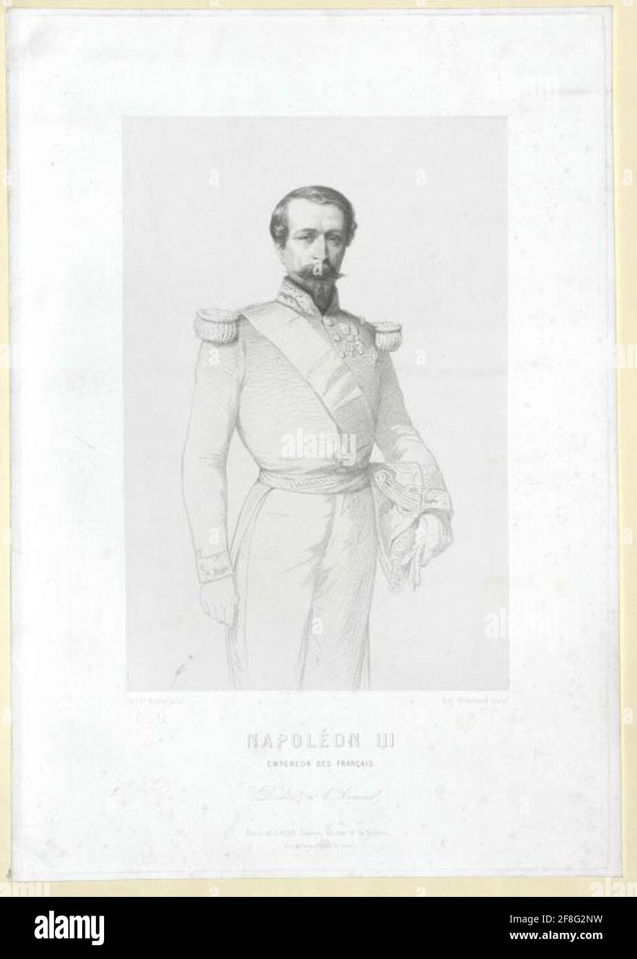 Napoleon III. Emperor of the French Stock Photo - Alamy