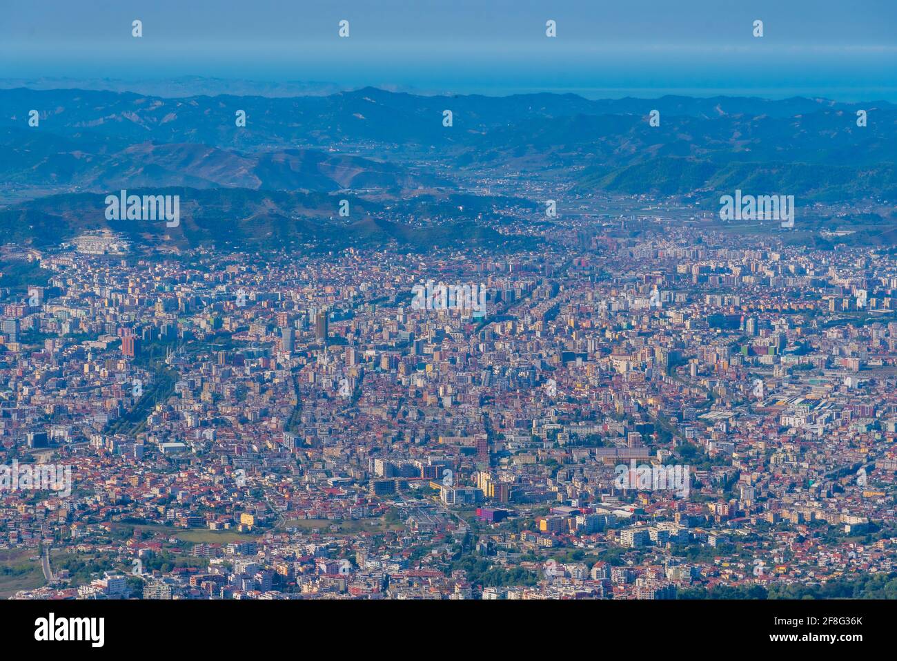 Aerial view of tirana hi-res stock photography and images - Alamy