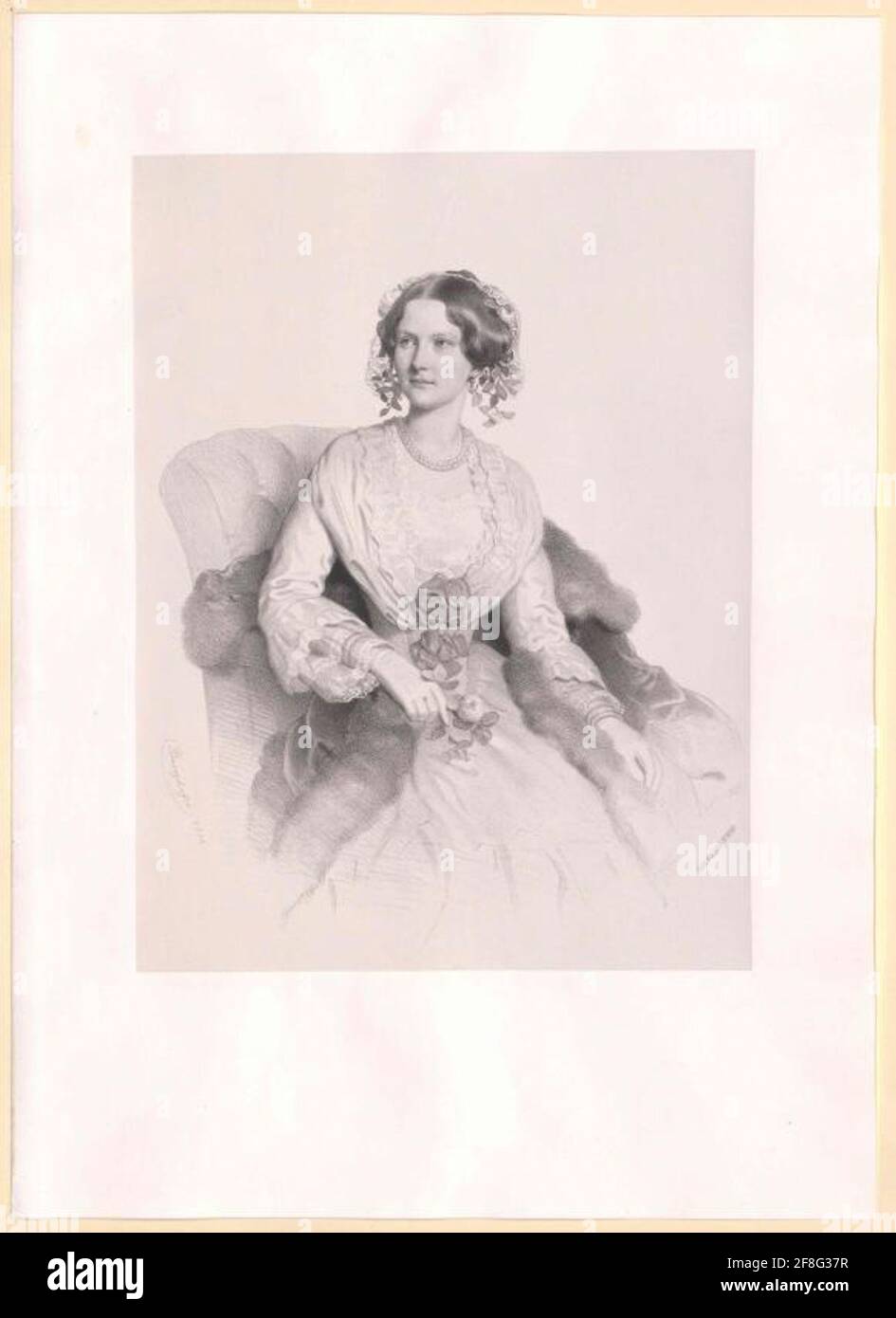 Hildegard, Princess of Bavaria (1825-1864 Stock Photo - Alamy
