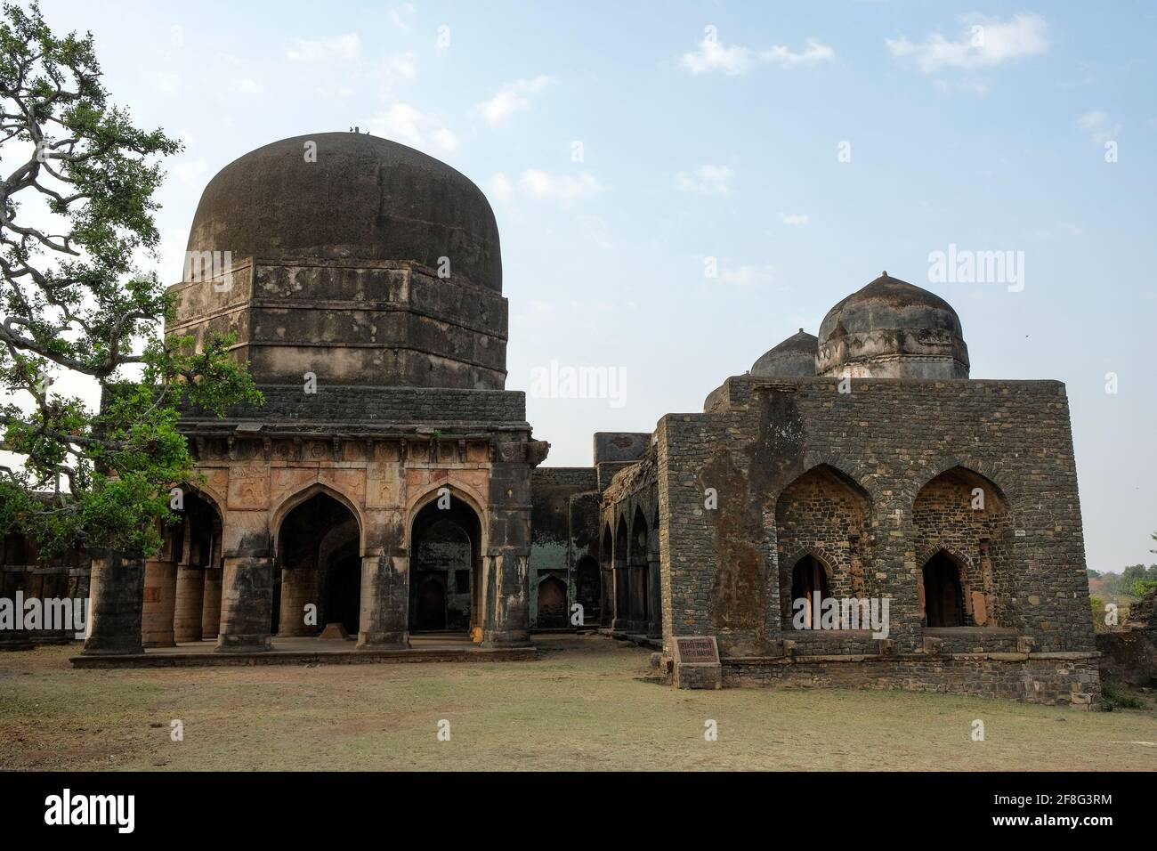 Hathi Mahal in Mandu, Madhya Pradesh, India. Built in Moghul style of ...