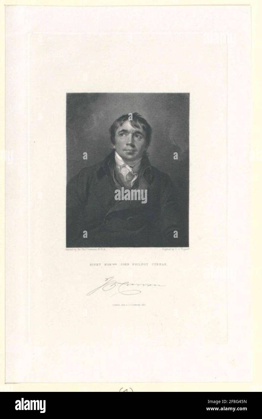 Curran, John Philpot Stock Photo - Alamy