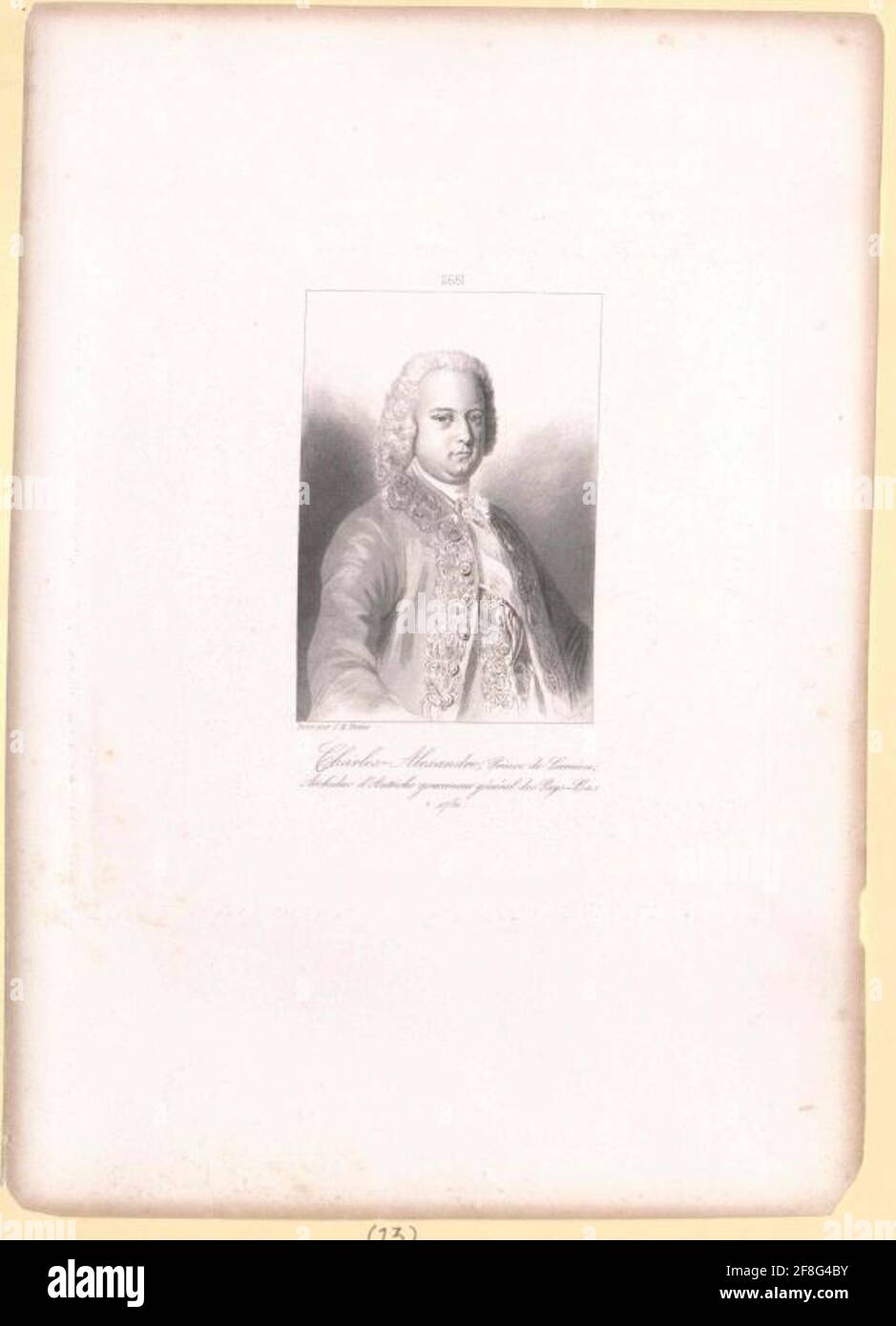 Karl Alexander, Prince of Lorraine Stock Photo - Alamy