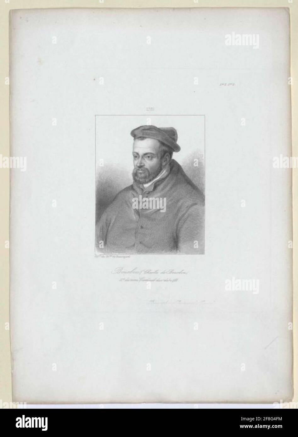 Karl II., Duke of Bourbon Stock Photo - Alamy