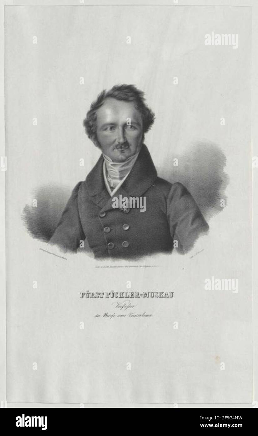 Prince hermann of puckler muskau hi-res stock photography and images ...