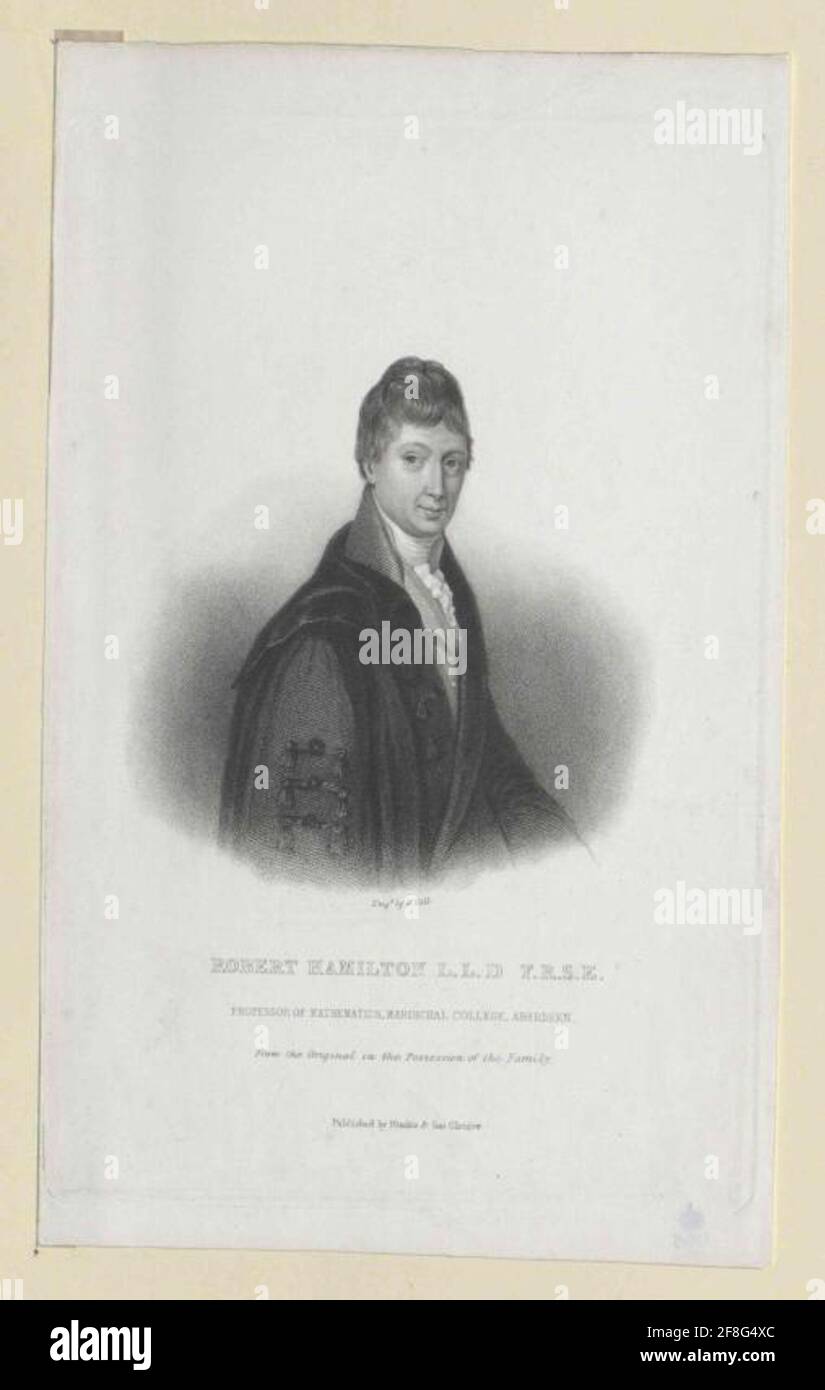 Hamilton, Robert Stock Photo - Alamy