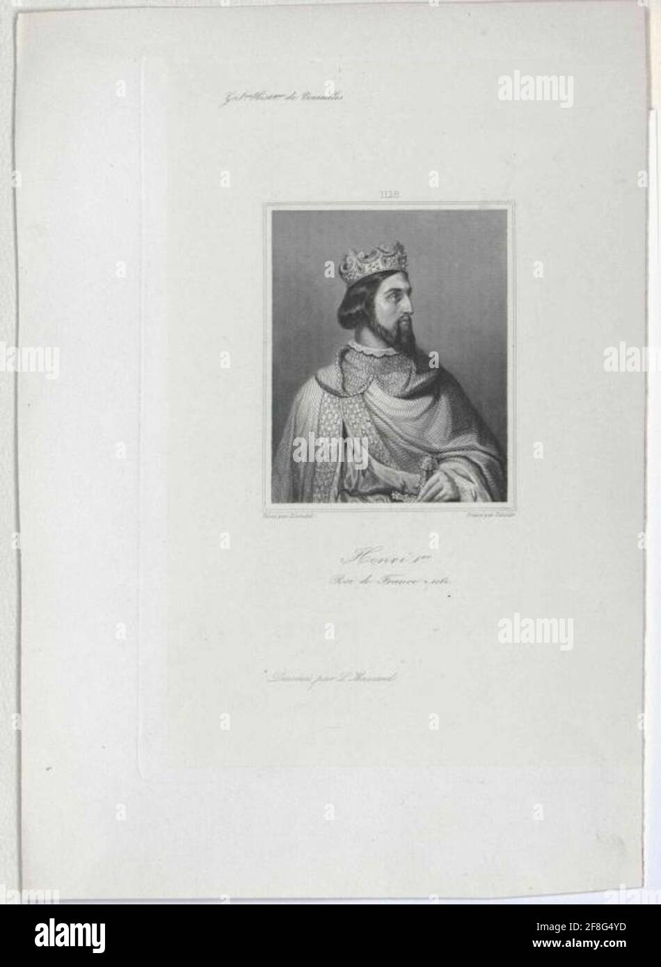 Heinrich I, King of France Stock Photo - Alamy