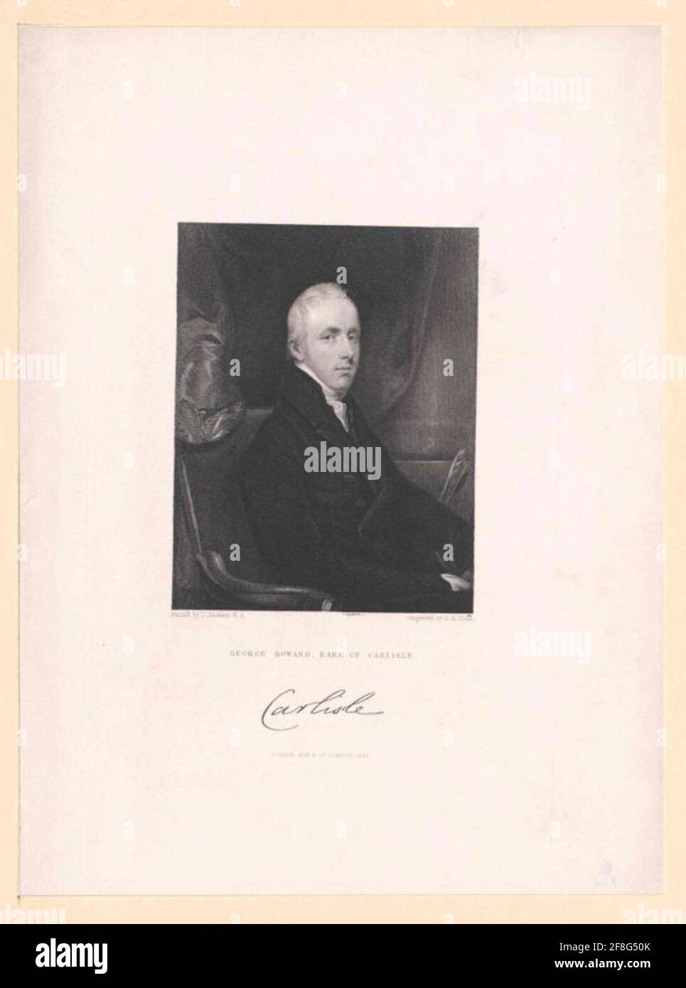 Howard george earl carlisle hi-res stock photography and images - Alamy