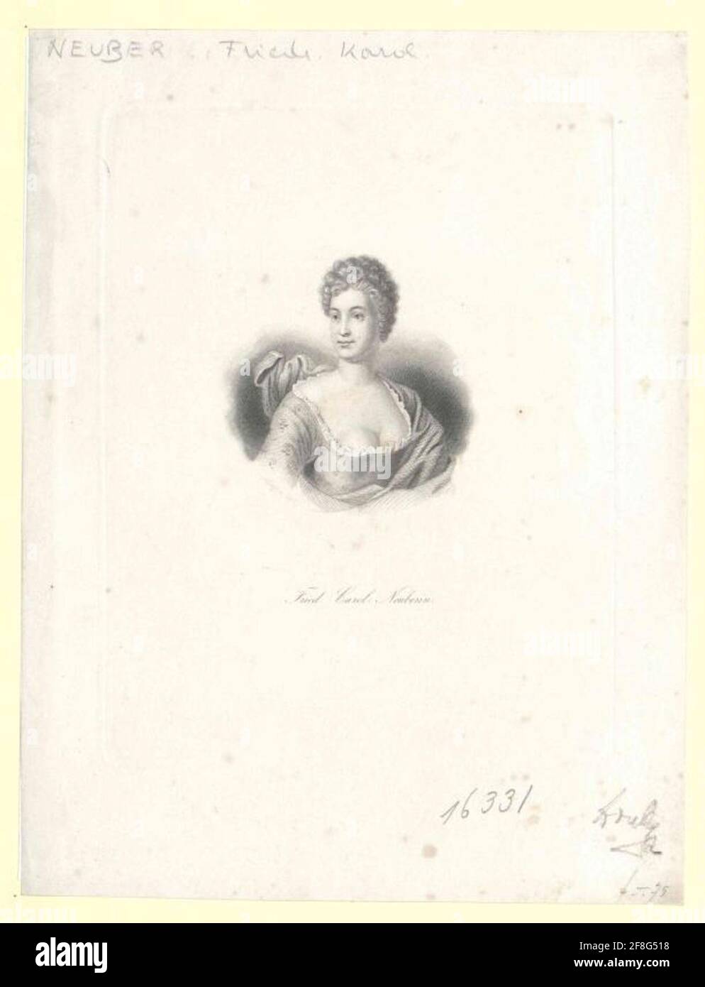 Neuber, Friederike Karoline Stock Photo - Alamy