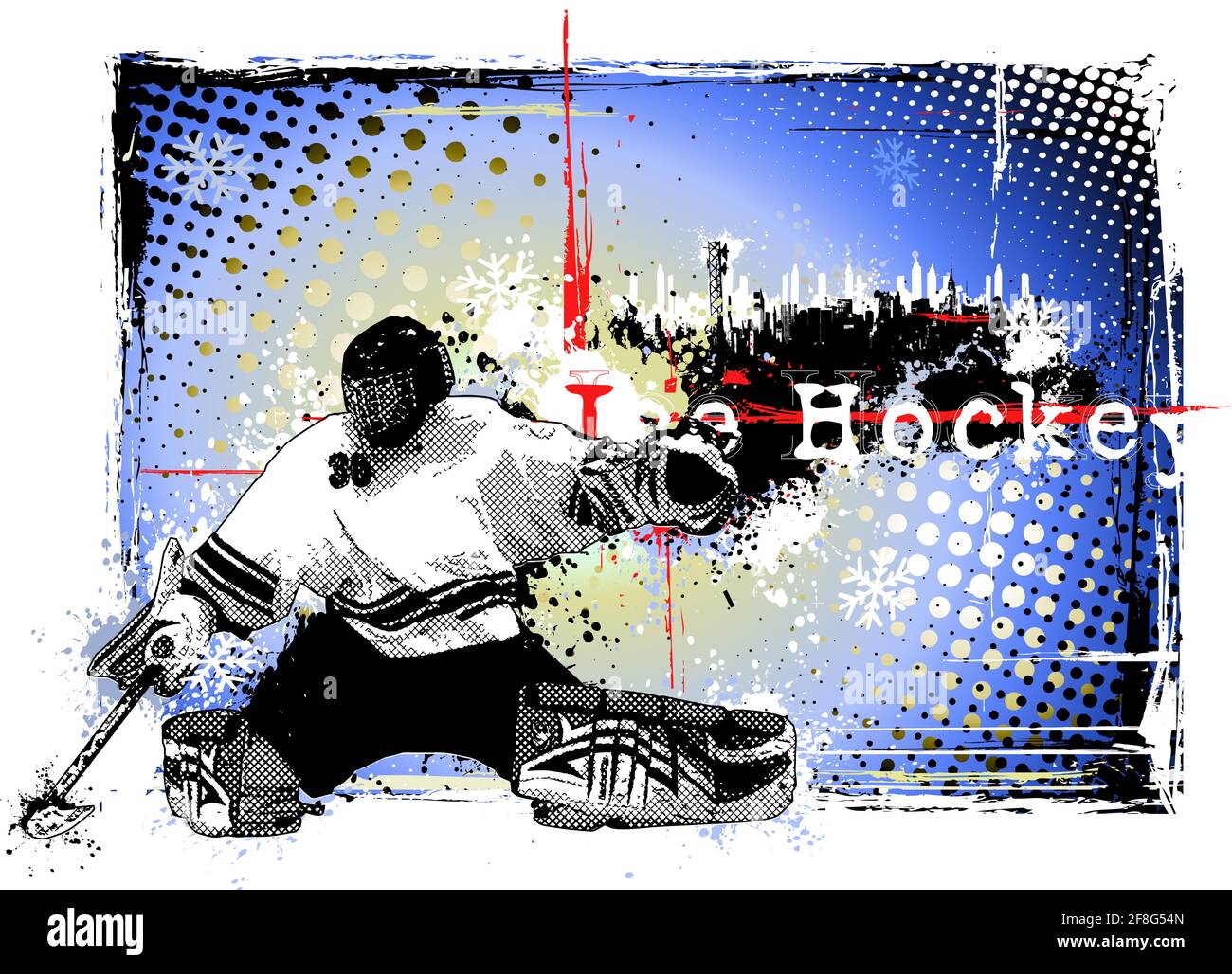 ice hockey poster background Stock Vector Image & Art - Alamy