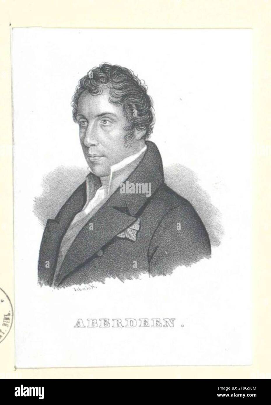 George hamilton gordon 4 earl of aberdeen hi-res stock photography and ...