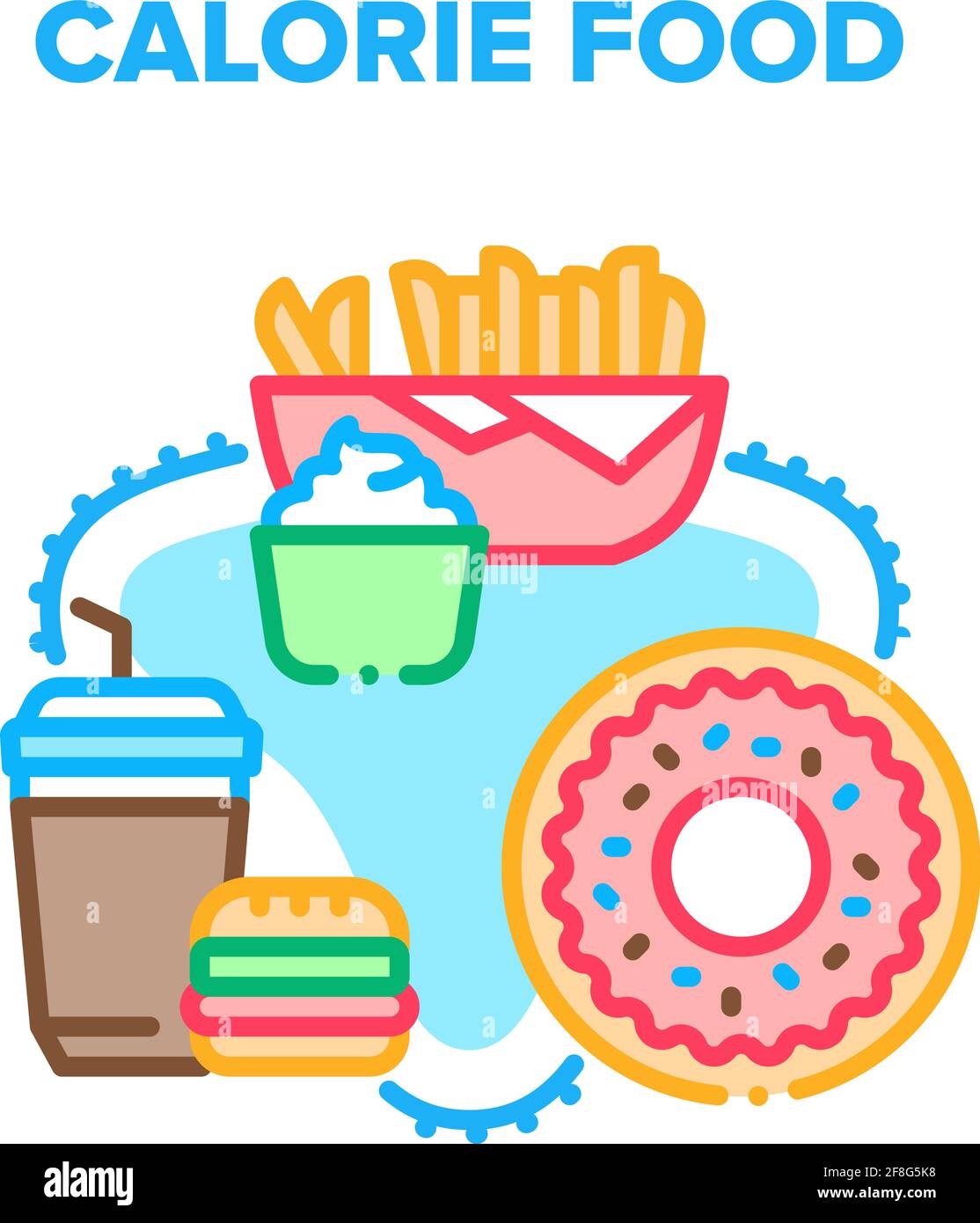 Potato fried potato cake Stock Vector Images - Alamy