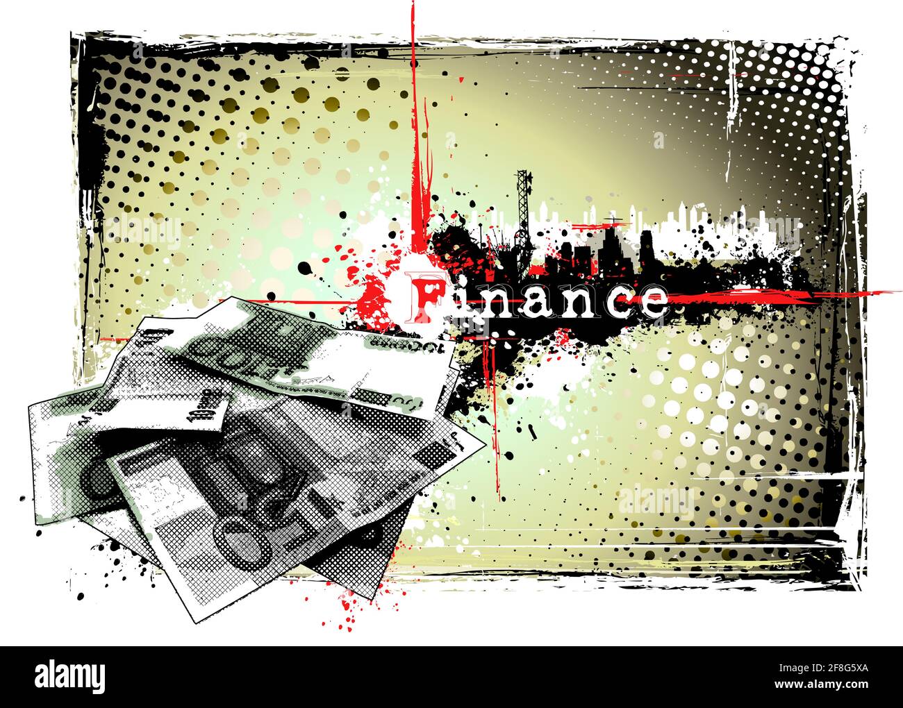 finance poster background Stock Vector Image & Art - Alamy