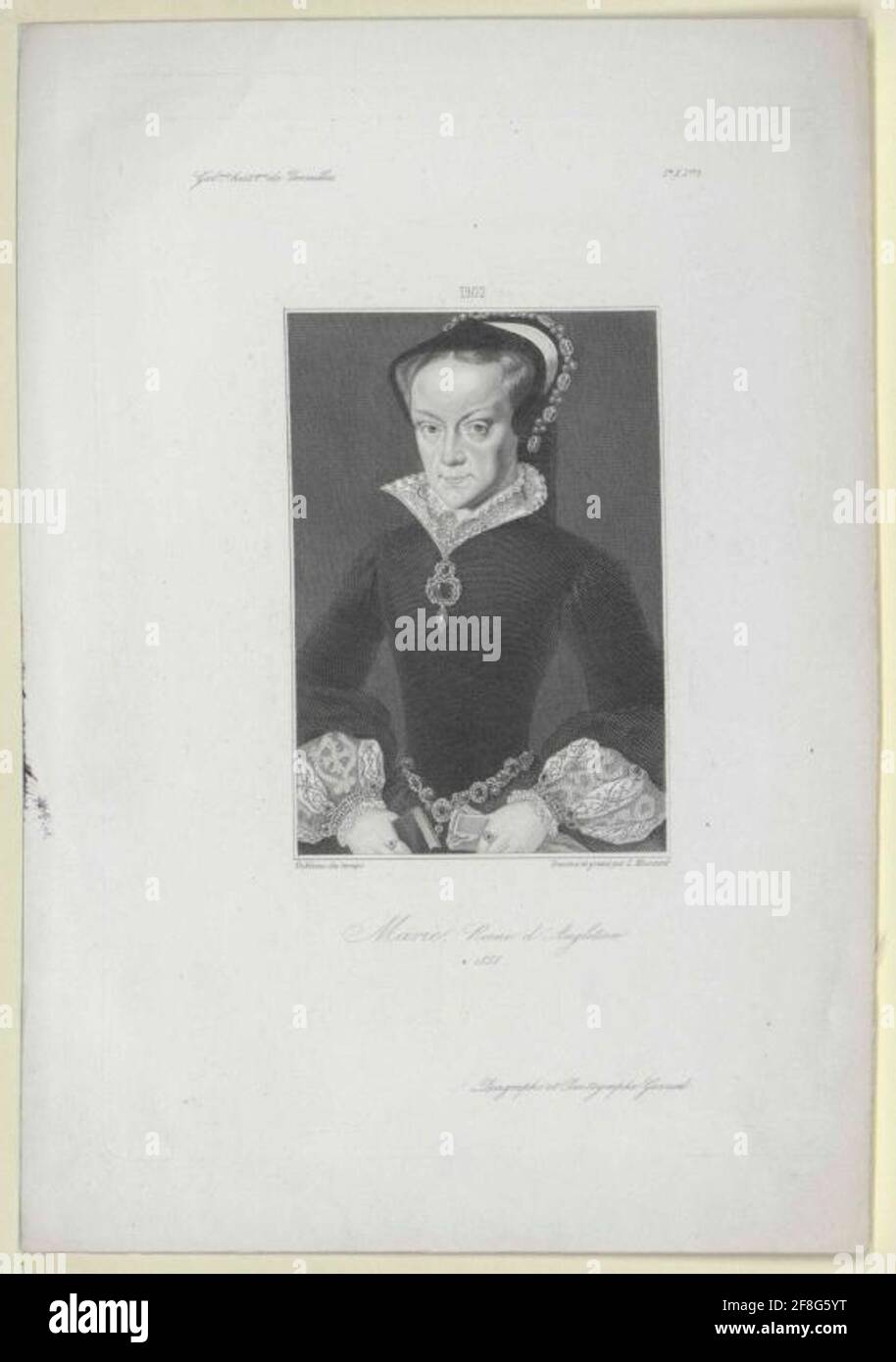 Maria I, Queen of England Stock Photo - Alamy