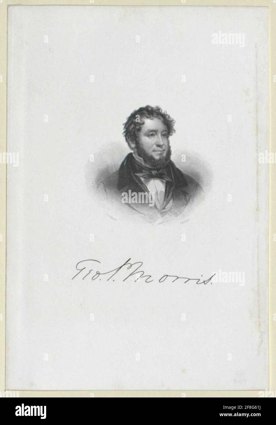 Morris, George Pope Stock Photo - Alamy