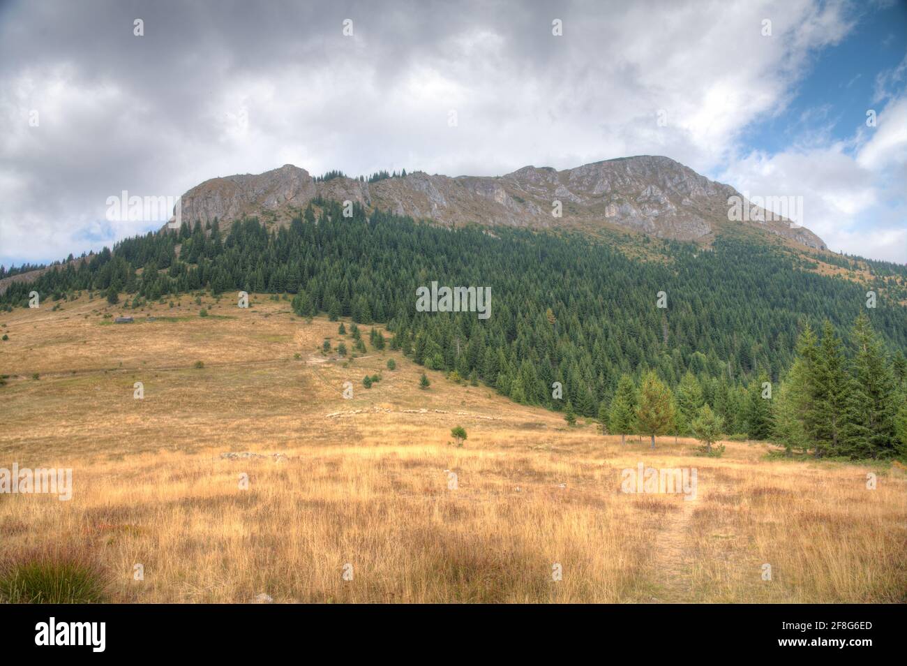 Hajla peak at Rugova mountains in Kosovo Stock Photo - Alamy